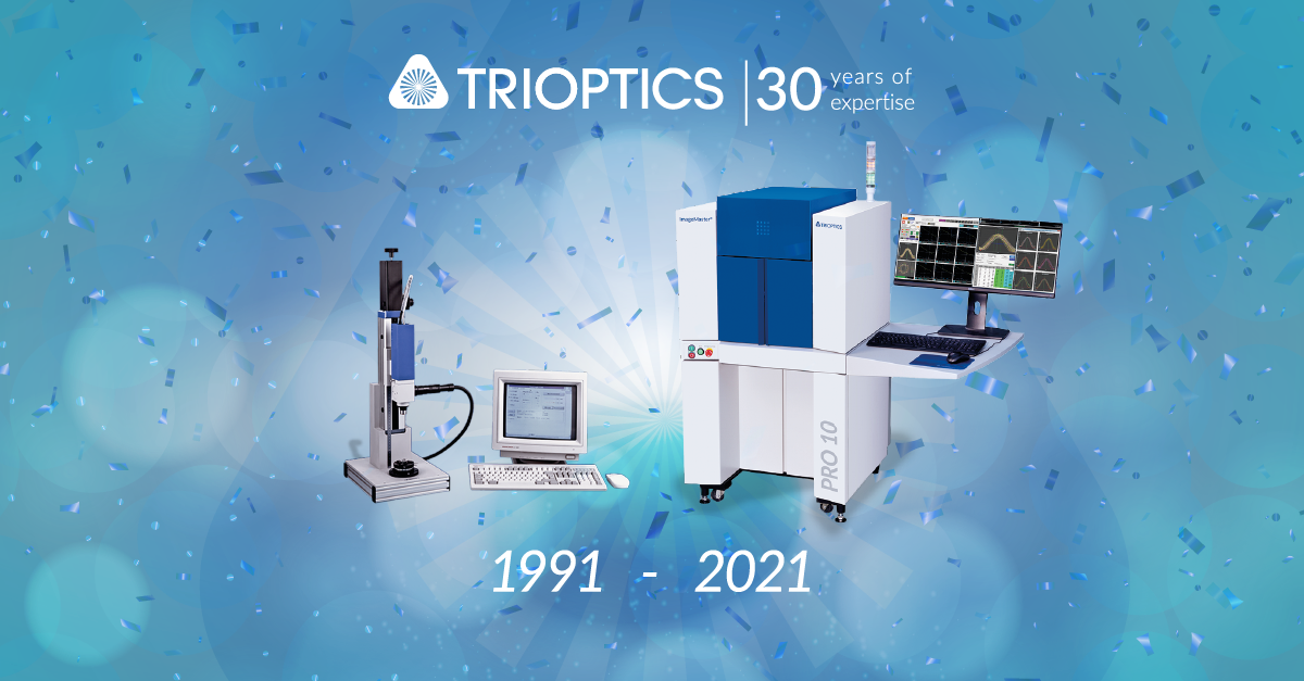 30 years TRIOPTICS | TRIOPTICS