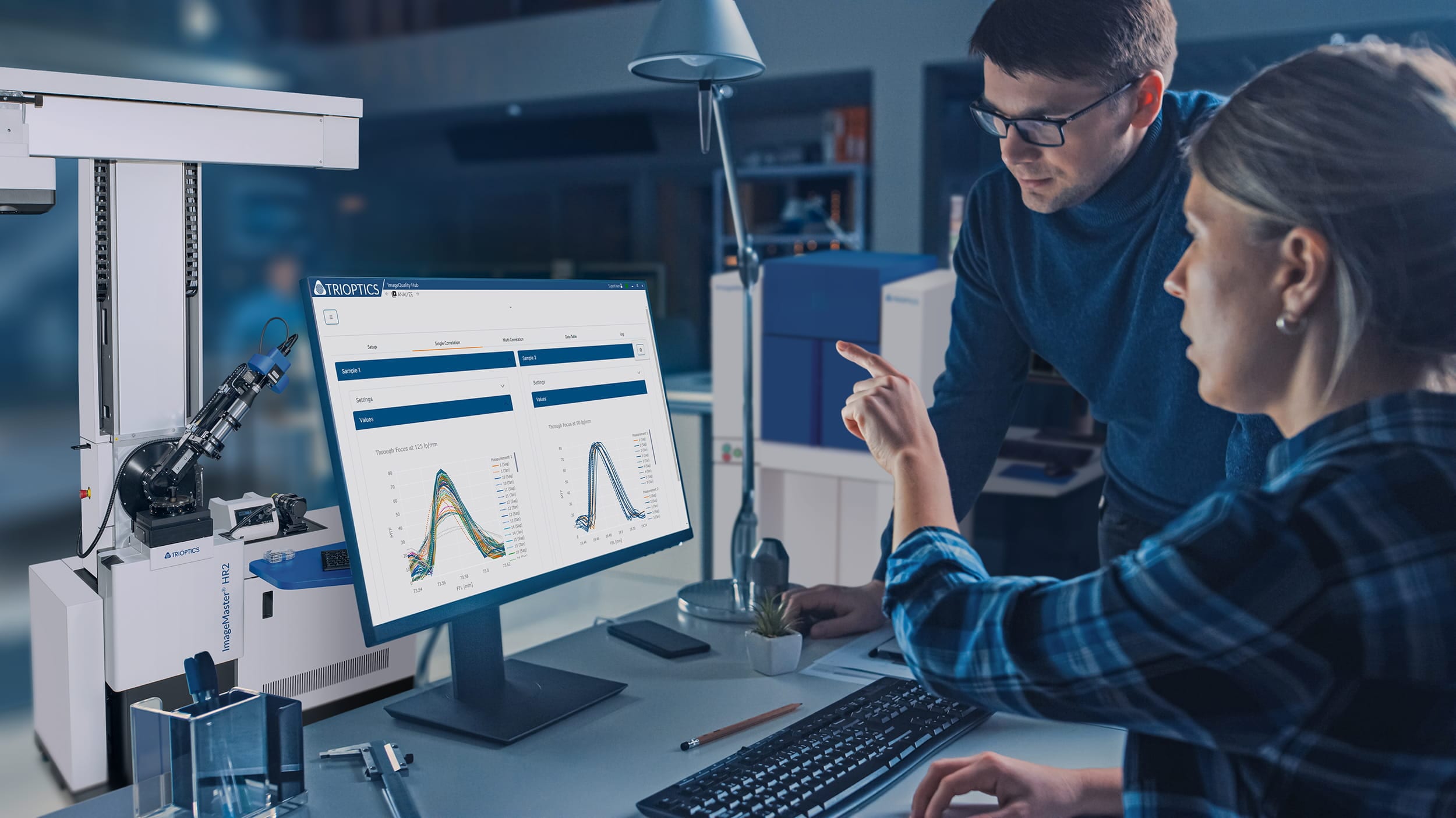 ImageQuality Hub software for ImageMaster® systems | TRIOPTICS